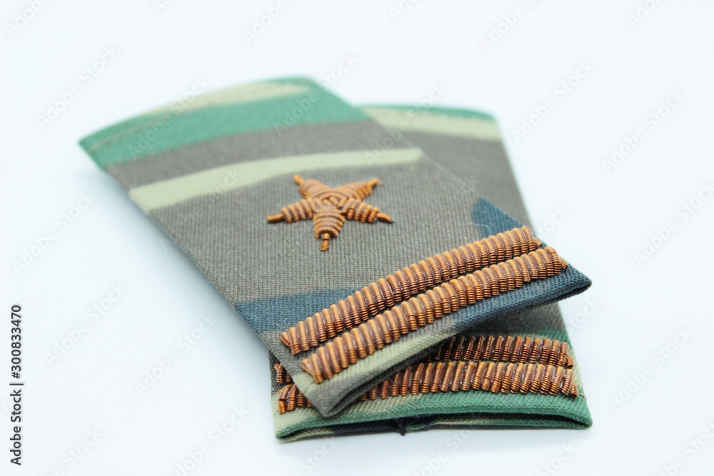 Camouflage epaulets of a major of the Russian army Stock Photo | Adobe ...