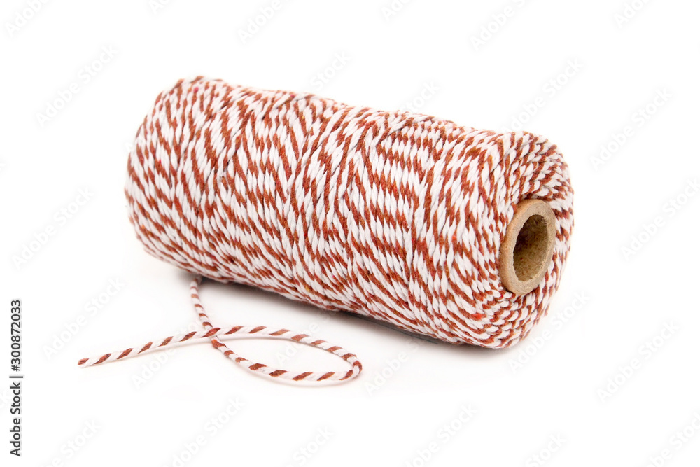 spool of twine brown Stock Photo | Adobe Stock