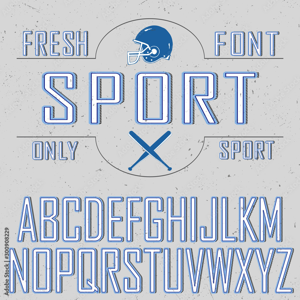 Original label typeface called "". Good handcrafted font for any label ...