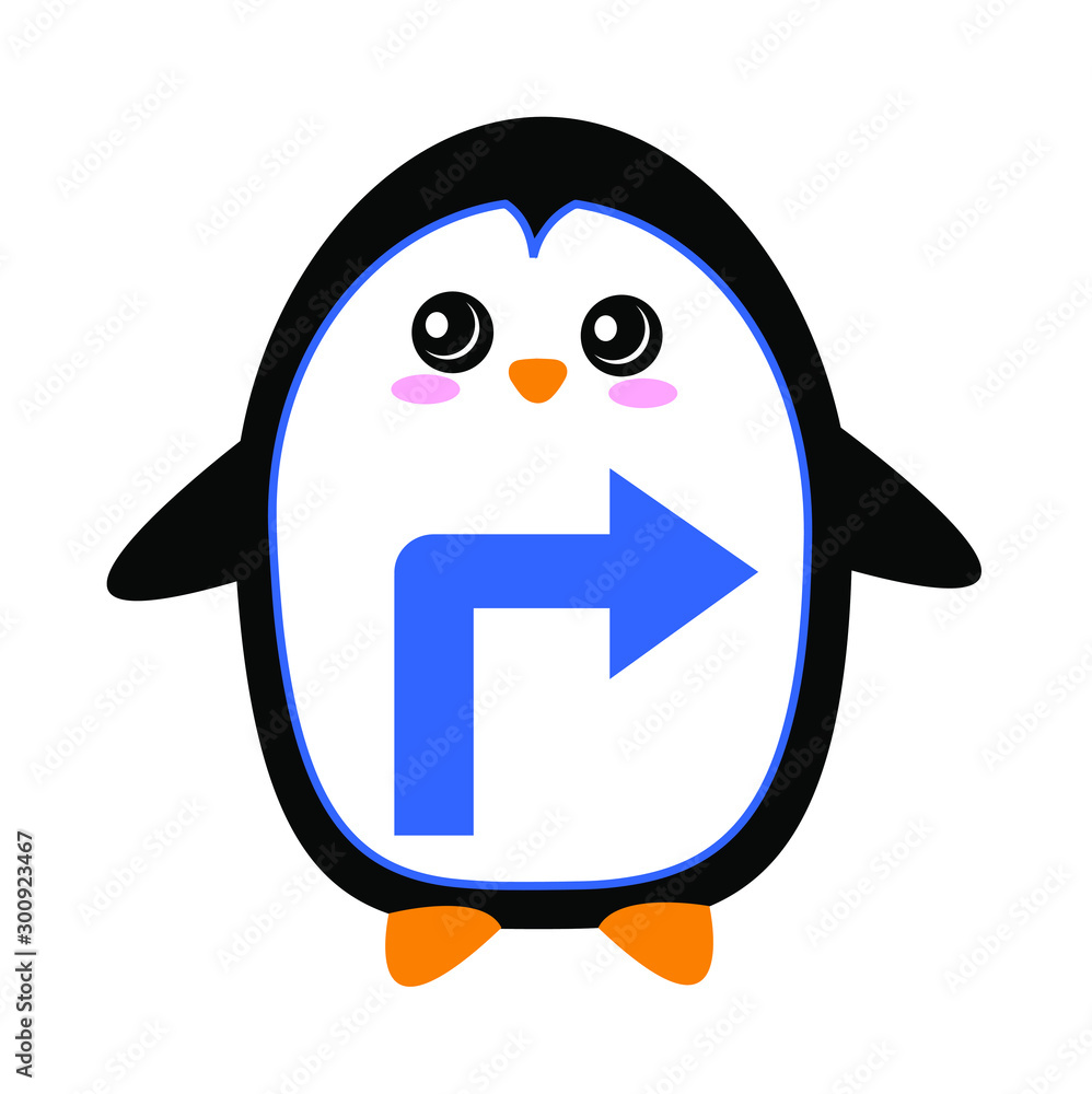 cute traffic sign Stock Vector | Adobe Stock