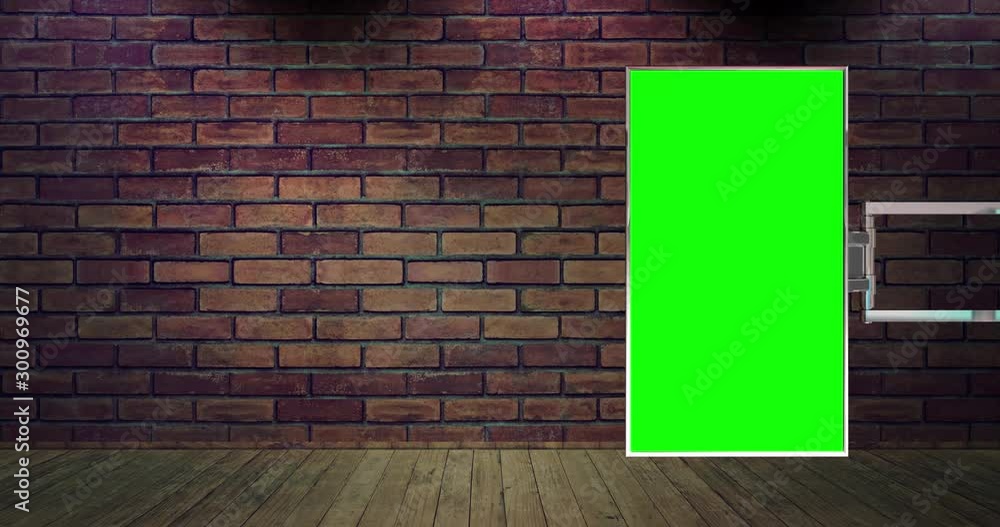 Simple Virtual Studio Presenter Background with Interesting Texture and ...