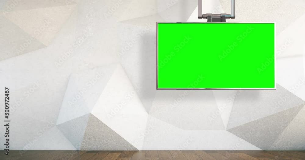 Simple Virtual Studio Presenter Background with Interesting Texture and ...