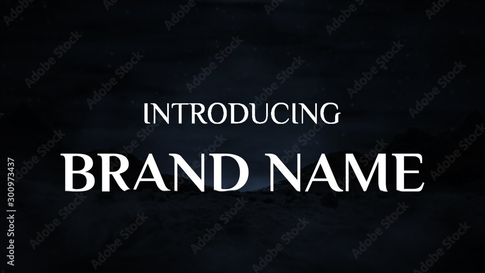 Muse Title Stock Template | Adobe Stock