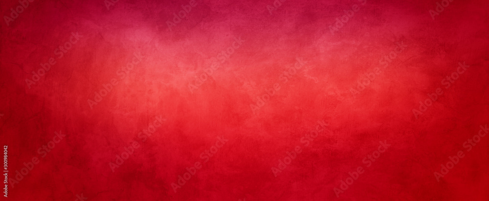 Red Christmas background texture, old paper textured abstract design in ...