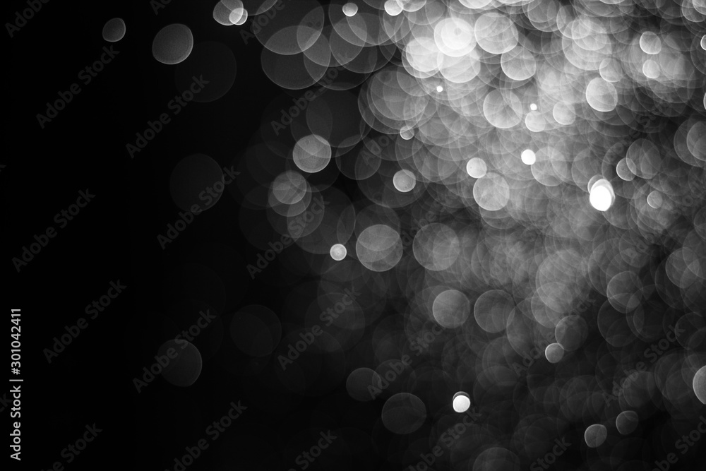 Bokeh abstract luxury background or Air bubble wallpaper. lights effect ...