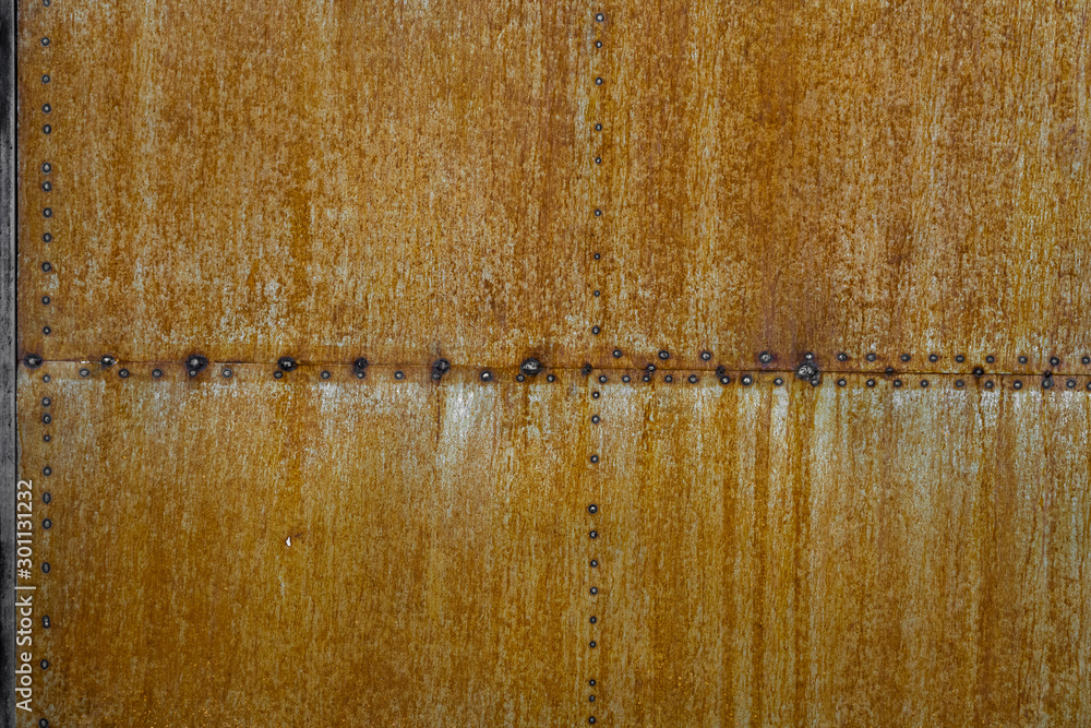 Painted metal rusted background. Metal rust texture. Erosion metal ...