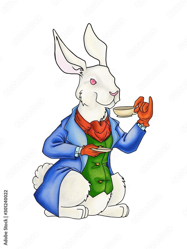 Alice In Wonderland White Rabbit