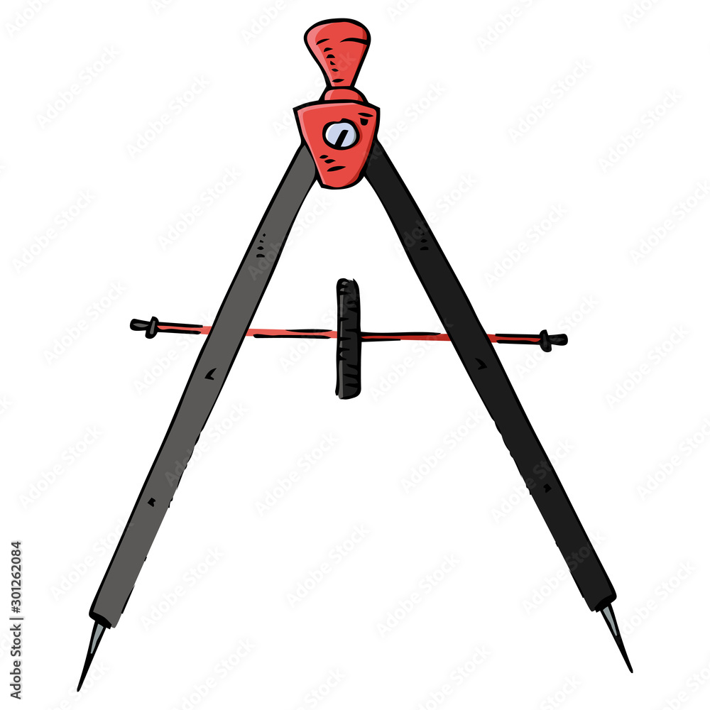 Compass Geometry Vector