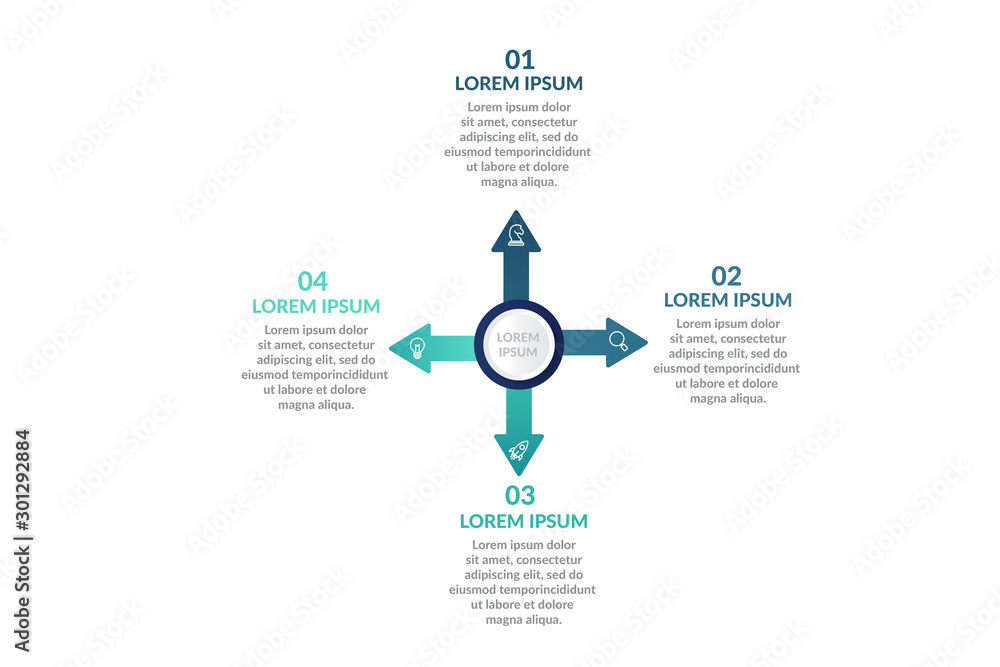 step or process infographic template design . infographic concept for ...