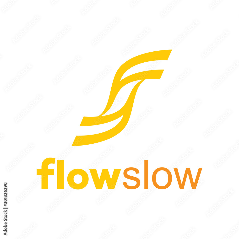 Initial letter fs logo design vector template Stock Vector | Adobe Stock