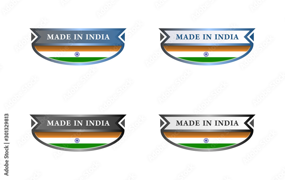 Logo "Made in India" Stock Illustration | Adobe Stock