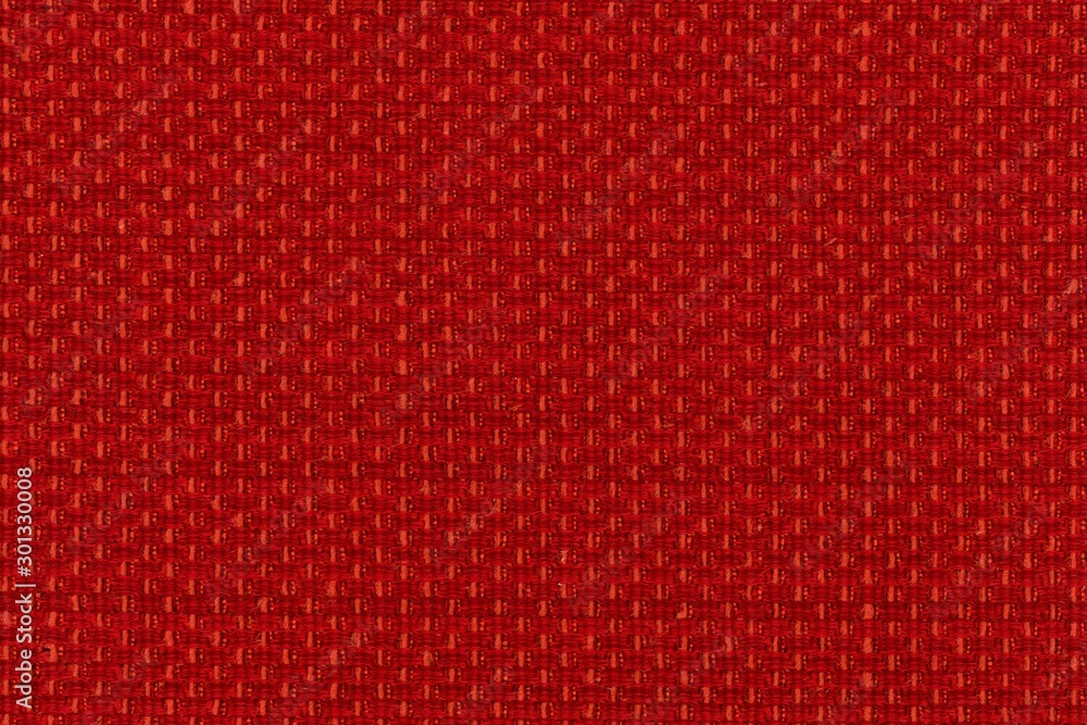 real organic red linen fabric texture background Stock Photo | Adobe Stock