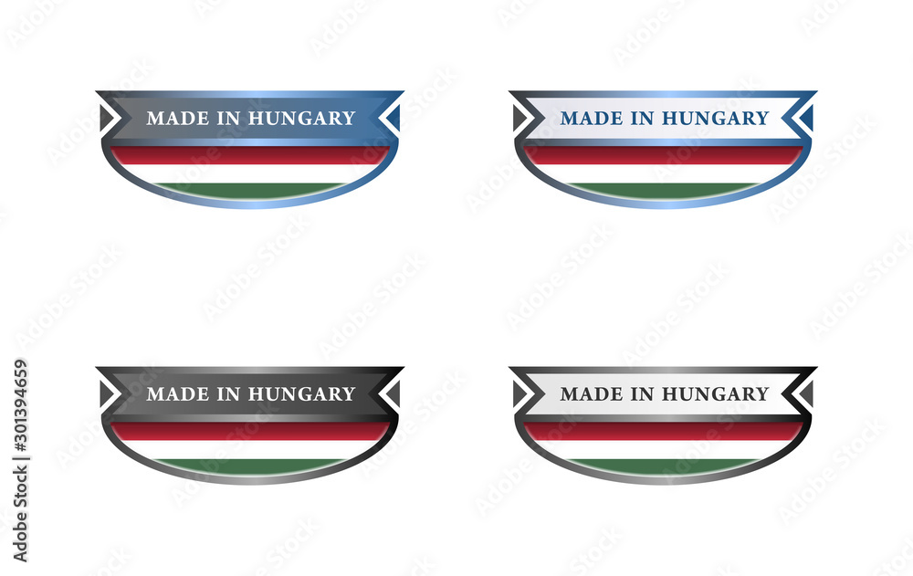 Logo "Made in Hungary" Stock Illustration | Adobe Stock