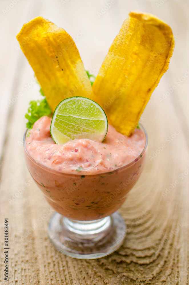 Coctel De Camarones Colombiano