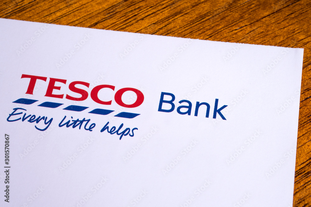 Tesco Bank Logo Stock Photo | Adobe Stock