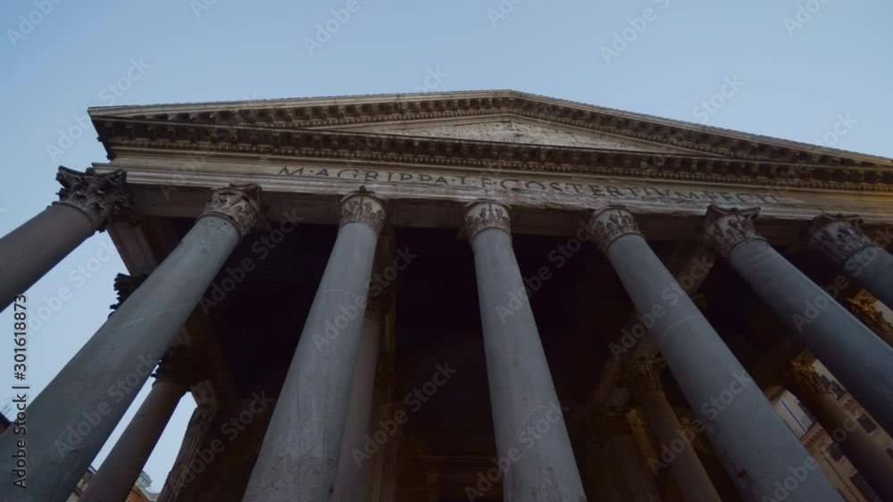 Pantheon famous antique history temple christian exterior ancient ...