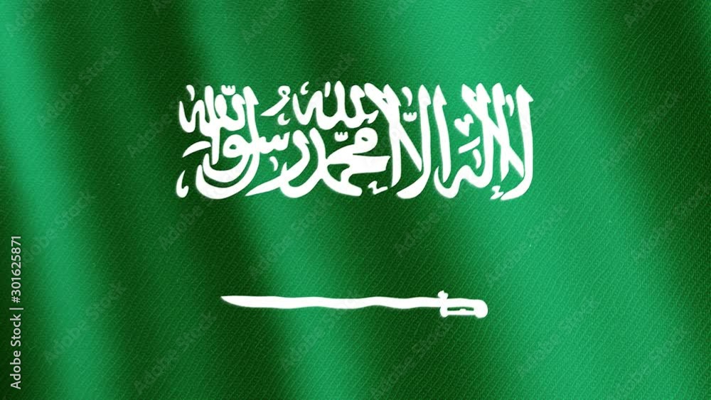 Flag of Saudi Arabia - 4K high resolution flag of Kingdom of Saudi ...