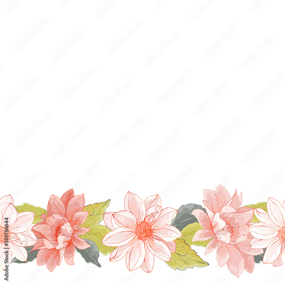Hot Pink Border Design