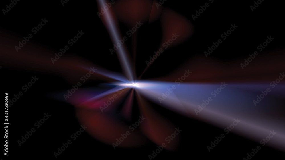 Light leaks and lens flare effect background. Smooth lens light burst ...