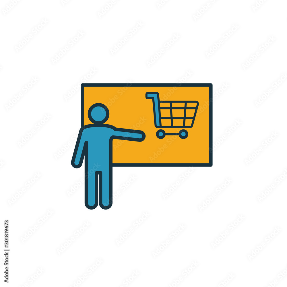 Selling Skills icon. Simple element from soft skills icons collection ...