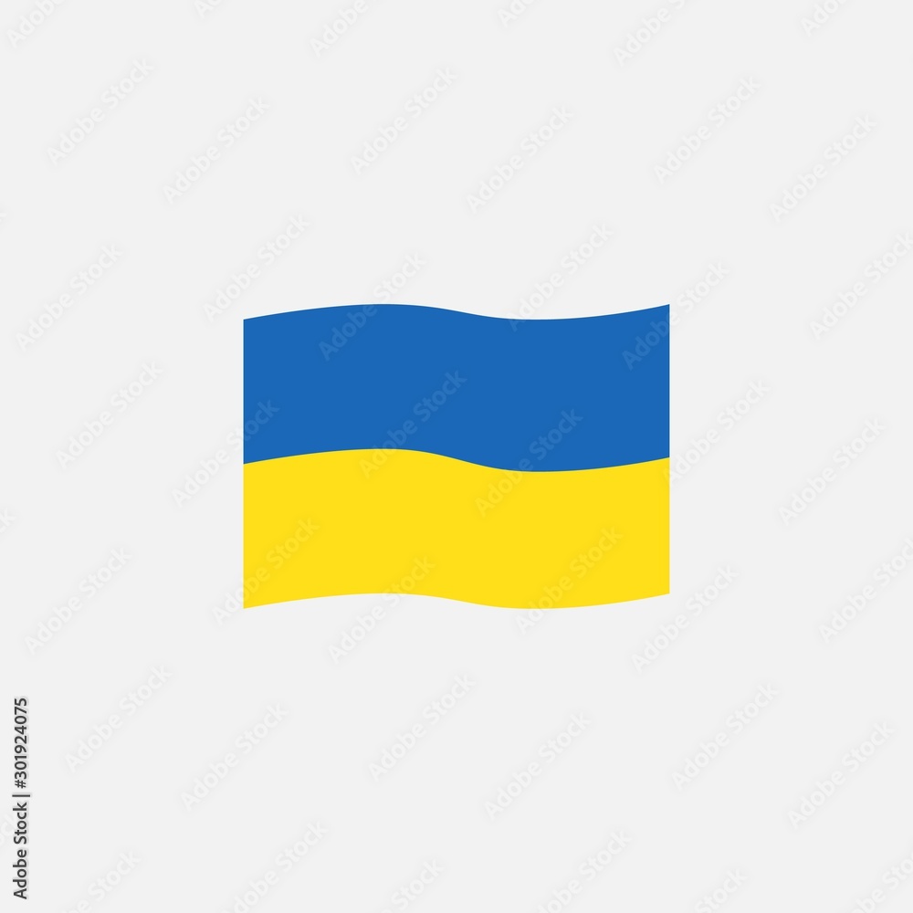 Ukraine Flag Symbol