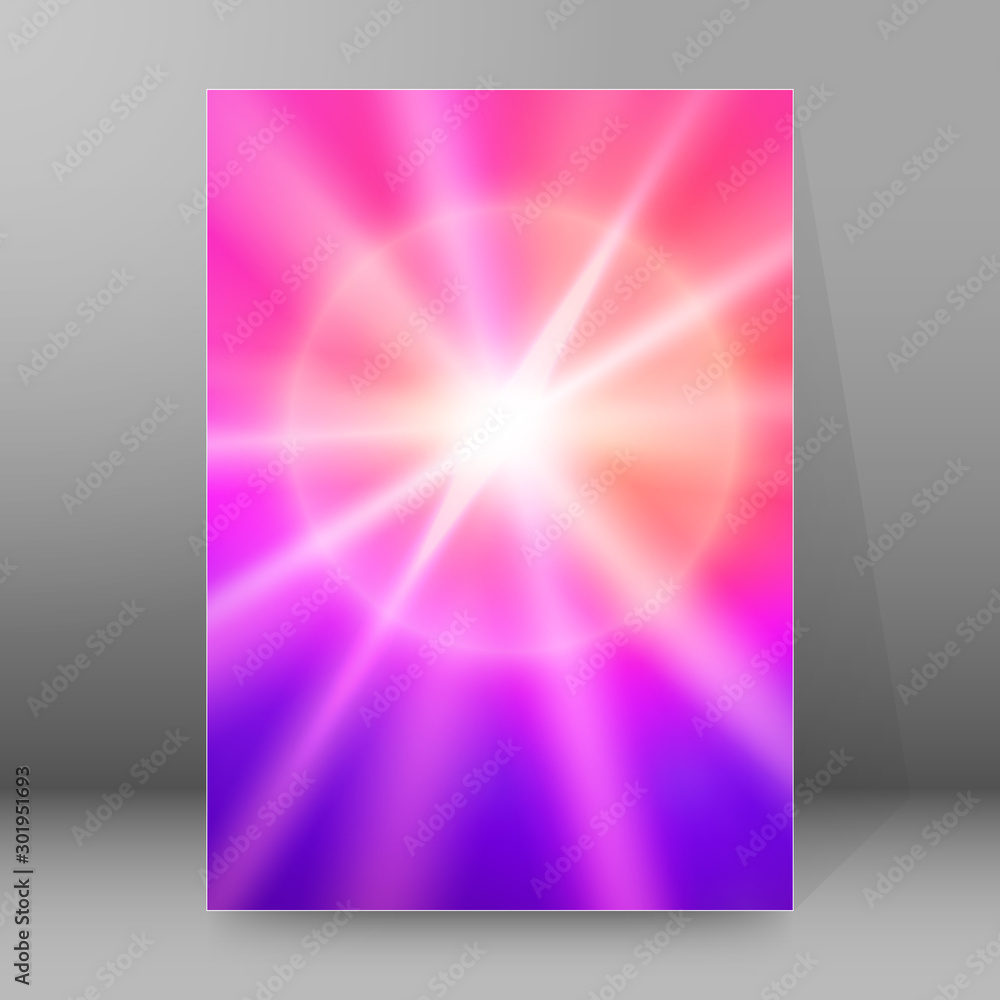 cover page background design element glow light effect62 Stock Vector ...