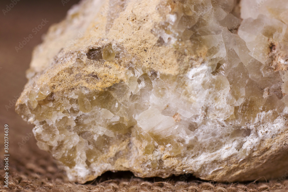Crystals Growing On Rocks