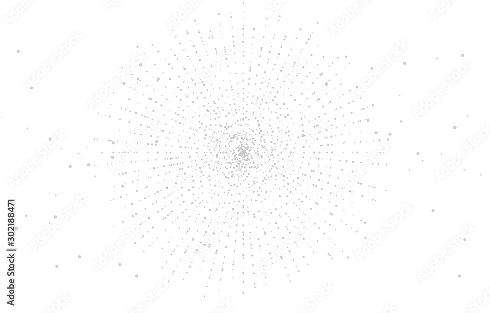 Digital radial circle curve from random dot . Abstract Background for ...