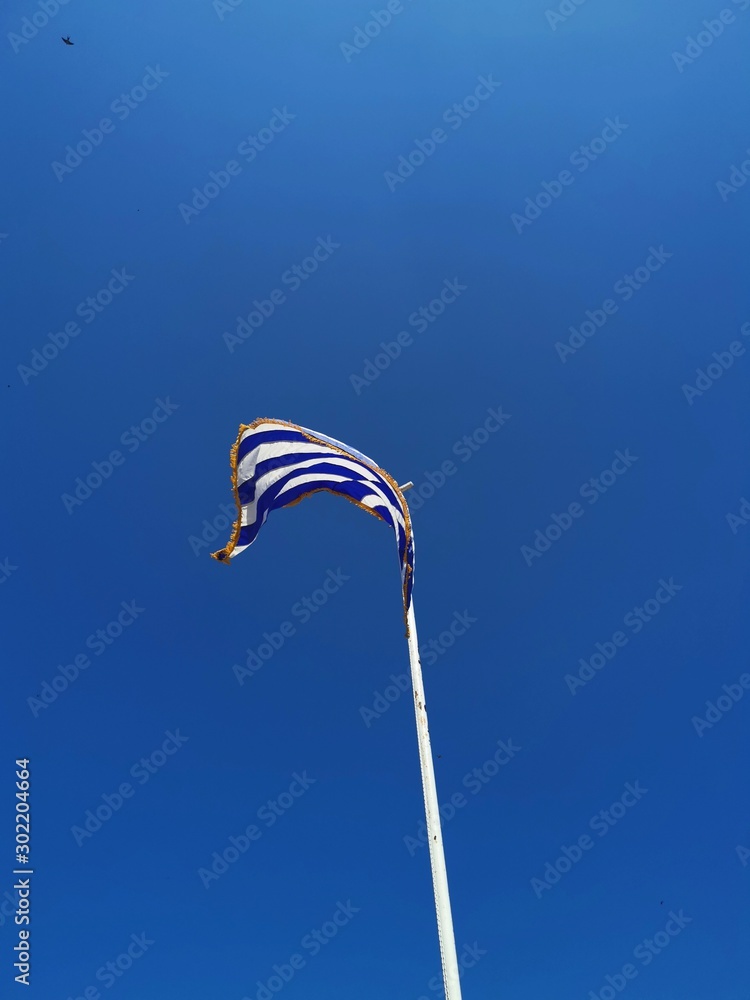 drapeau grecque Stock Photo | Adobe Stock