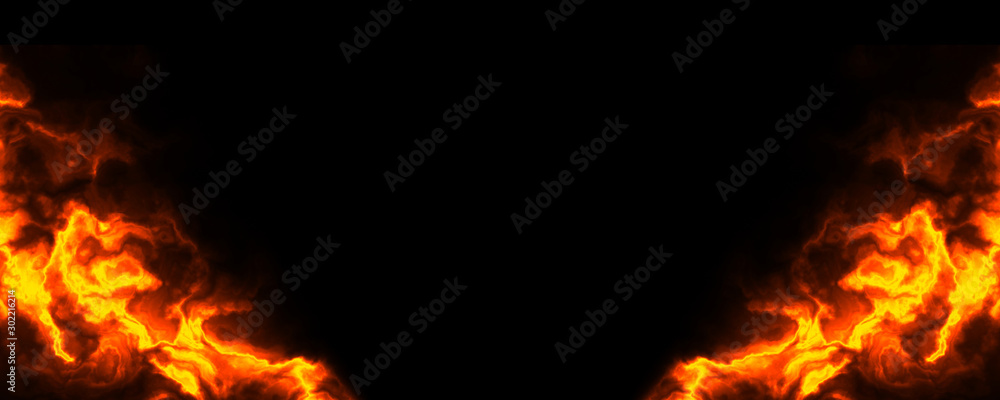 Fire flame background Stock Illustration | Adobe Stock