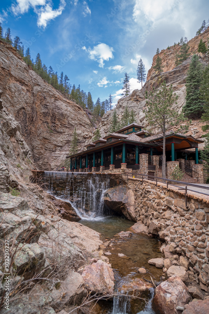 Restaurant 1858 Surrounded by Red Rock at The Broadmoor's Seven Falls ...
