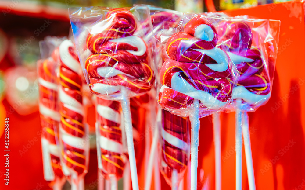 Foto de Candy at Christmas Market at Charlottenburg Palace in Winter ...