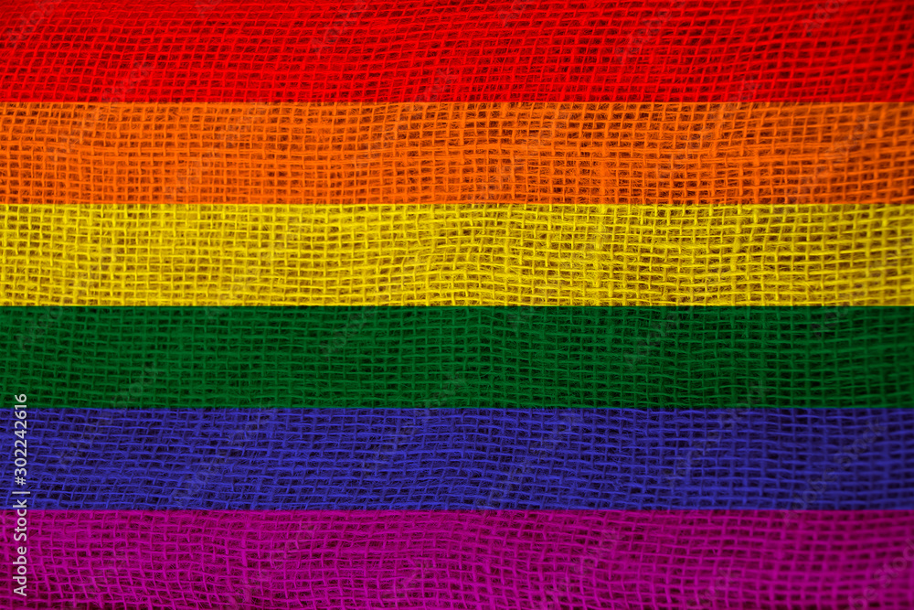 LGBT rainbow flag, Pride flag, Freedom flag - the international symbol ...