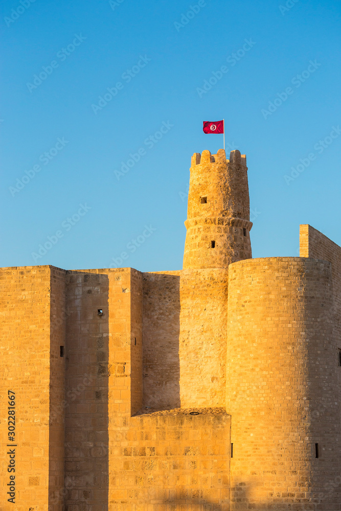 Tunisia, Monastir, Fort Stock Photo | Adobe Stock