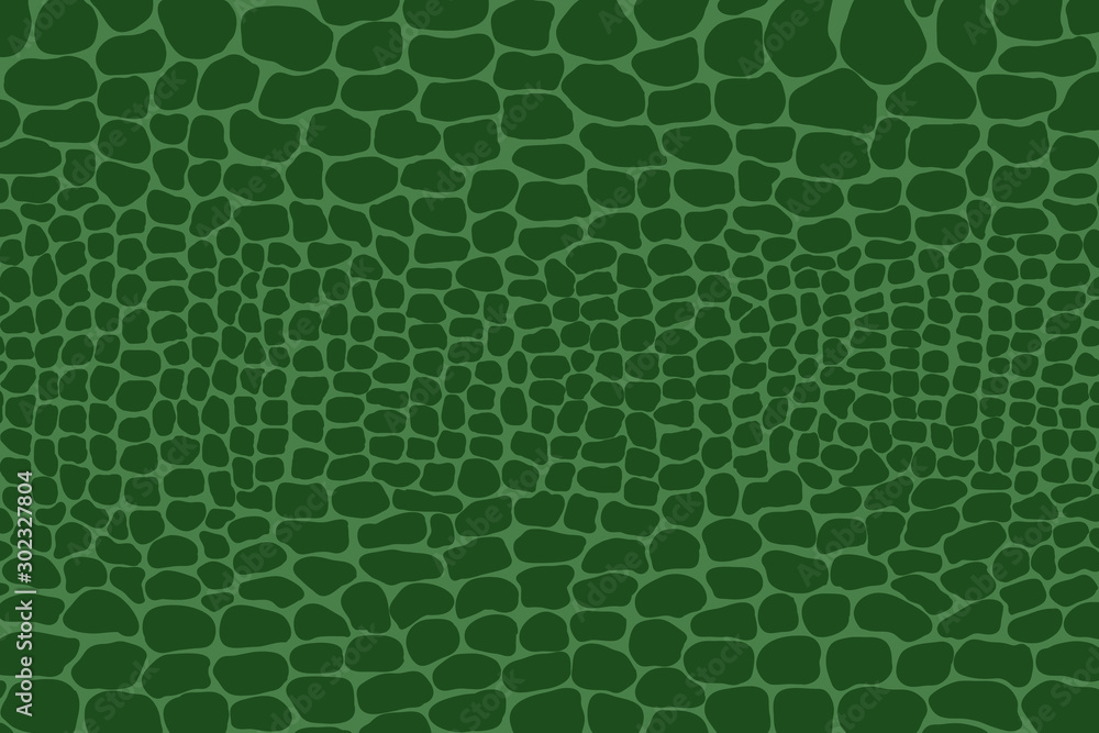 Vector illustration of crocodile skin pattern. Animal print Stock ...