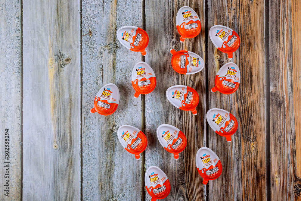 Kinder Surprise chocolate eggs are a confection manufactured by Ferrero ...