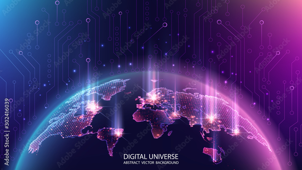 Internet Map Wallpaper