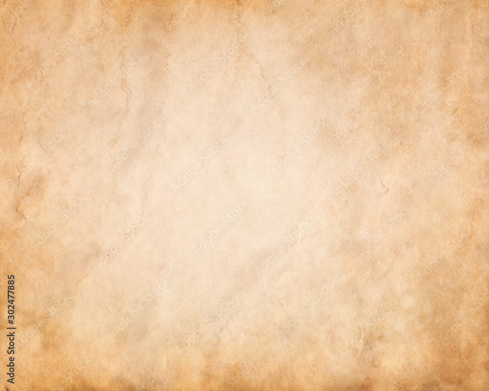 Old sheet of paper texture. Stock Photo | Adobe Stock