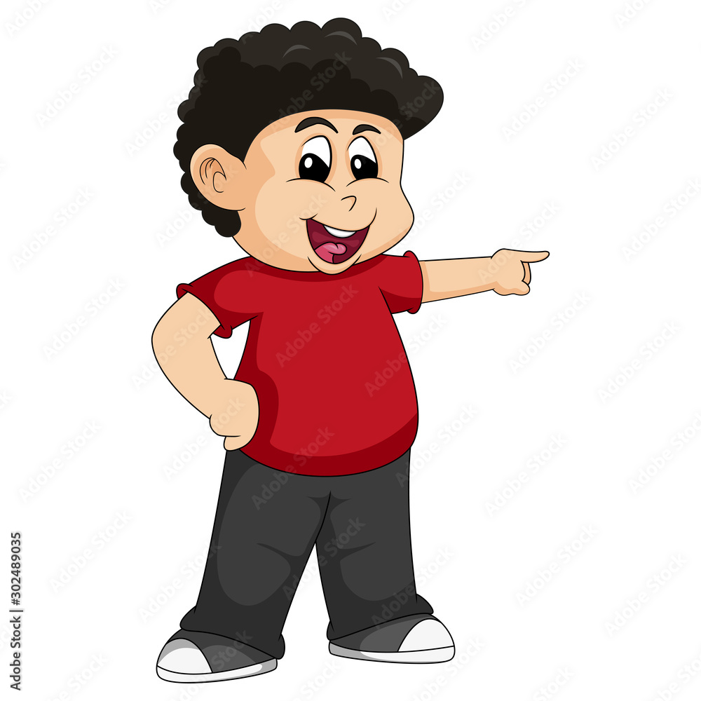 Pointing At You Cartoon