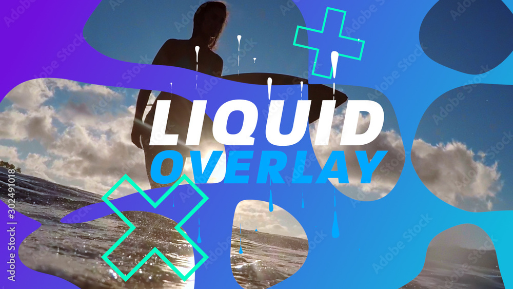 Liquid Overlay Story Stock Template | Adobe Stock