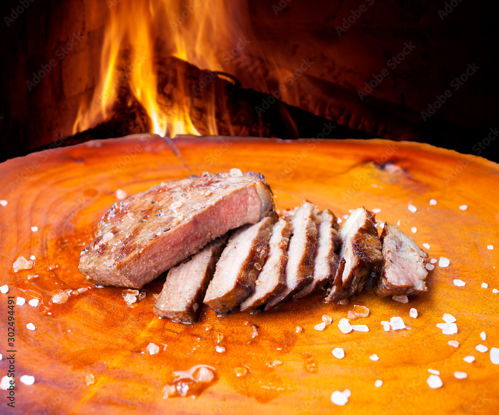Picanha, traditional Brazilian beef cut Stock Photo | Adobe Stock