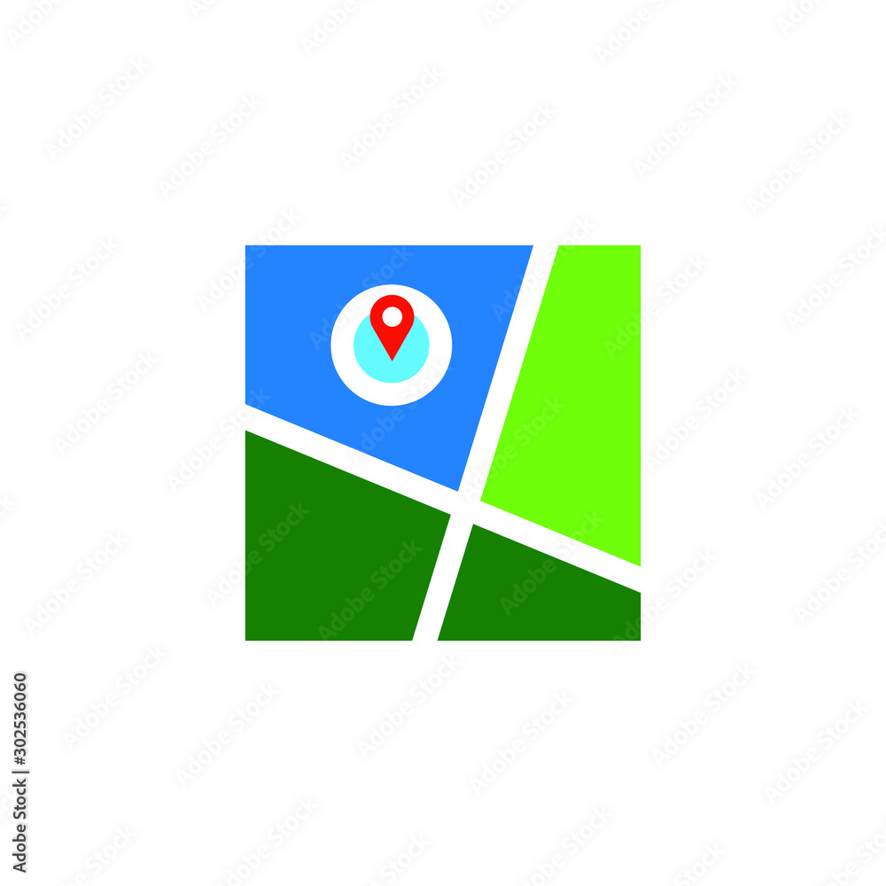 map point, signs, placeholder, maps and location, icon symbol vector ...