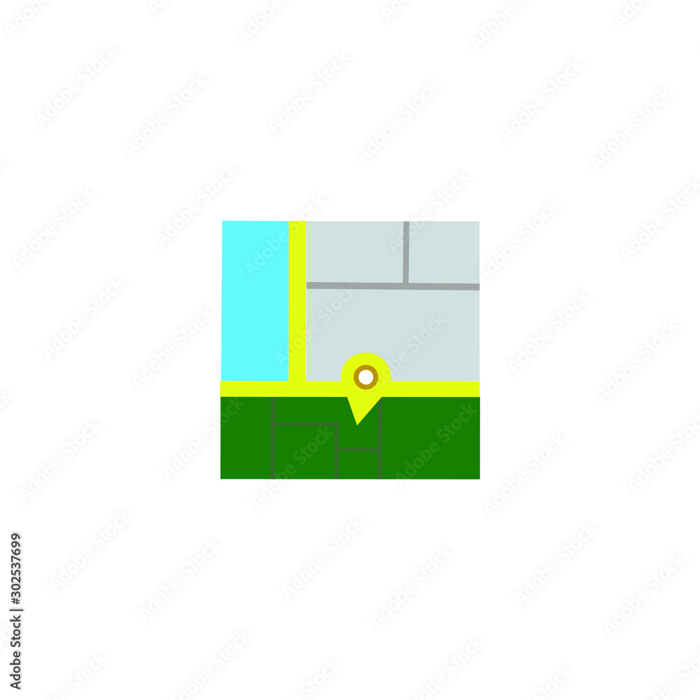 map point, signs, placeholder, maps and location, icon symbol vector ...