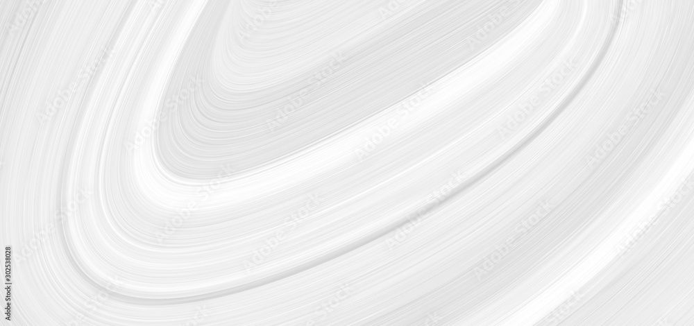 White background 3 d with elements of waves in a fantastic abstract ...