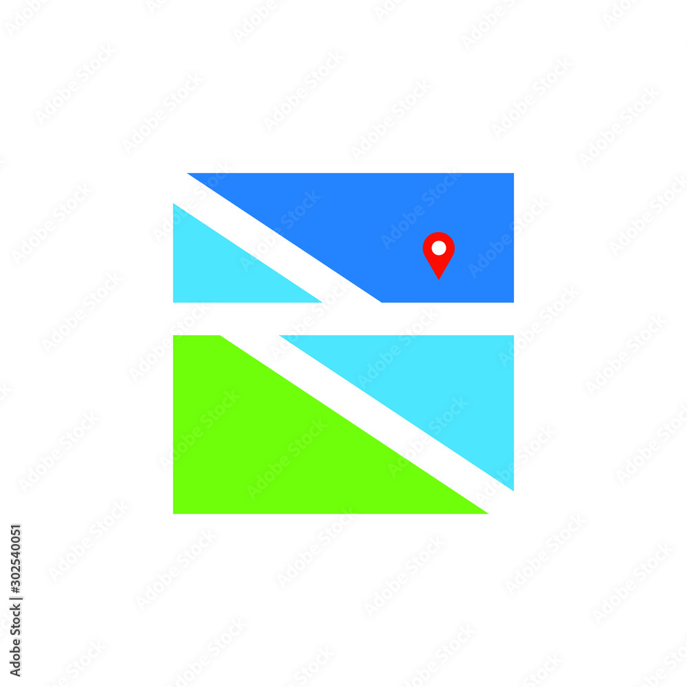 map point, signs, placeholder, maps and location, icon symbol vector ...
