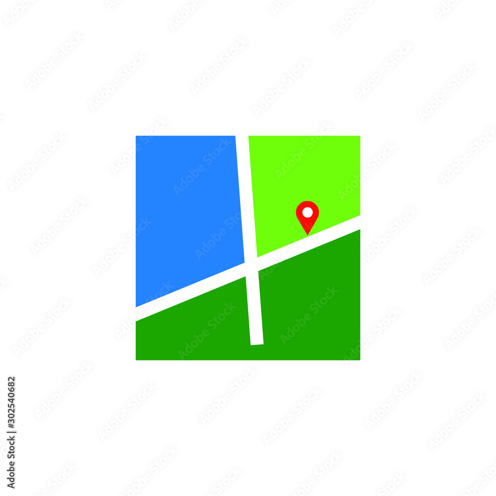 map point, signs, placeholder, maps and location, icon symbol vector ...