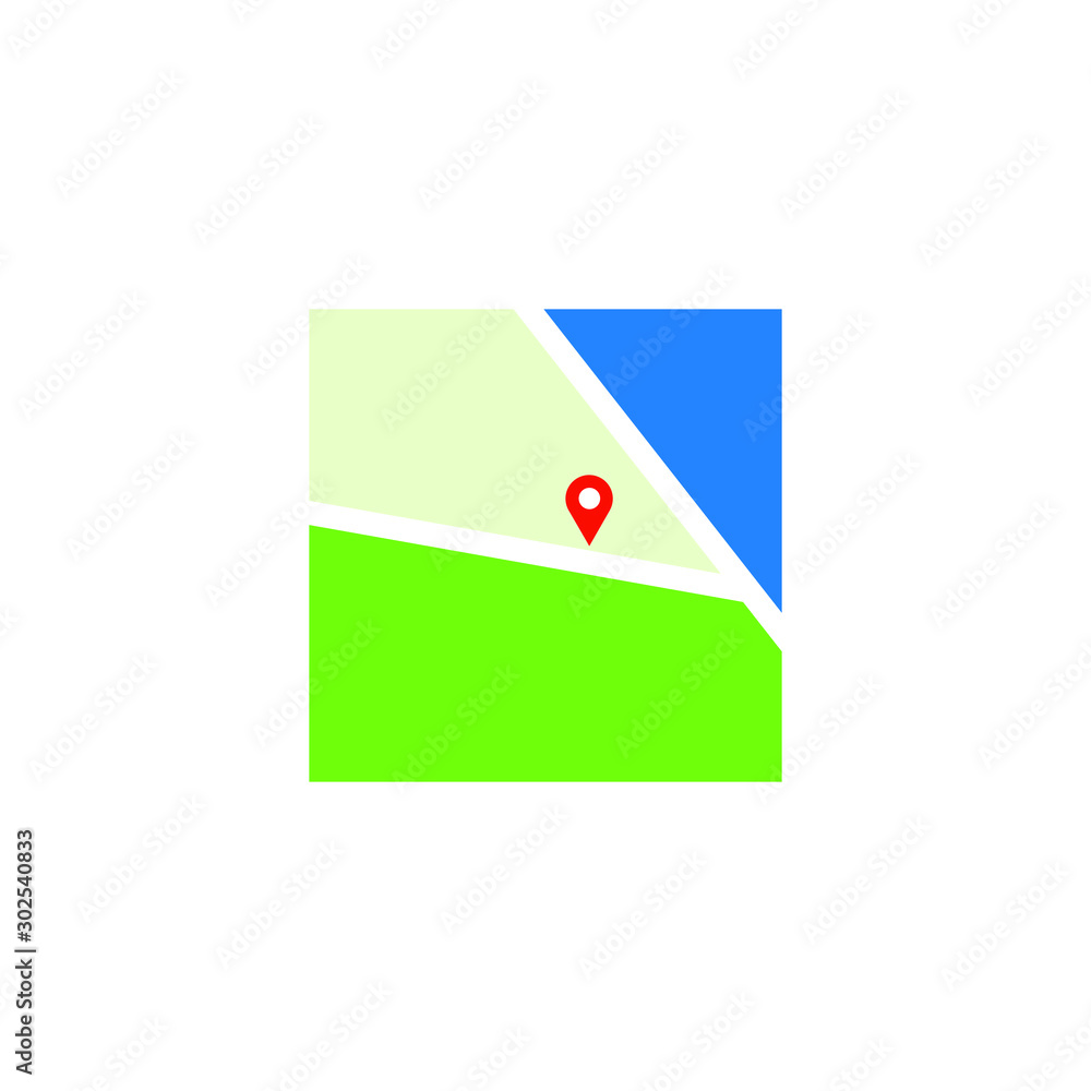 map point, signs, placeholder, maps and location, icon symbol vector ...