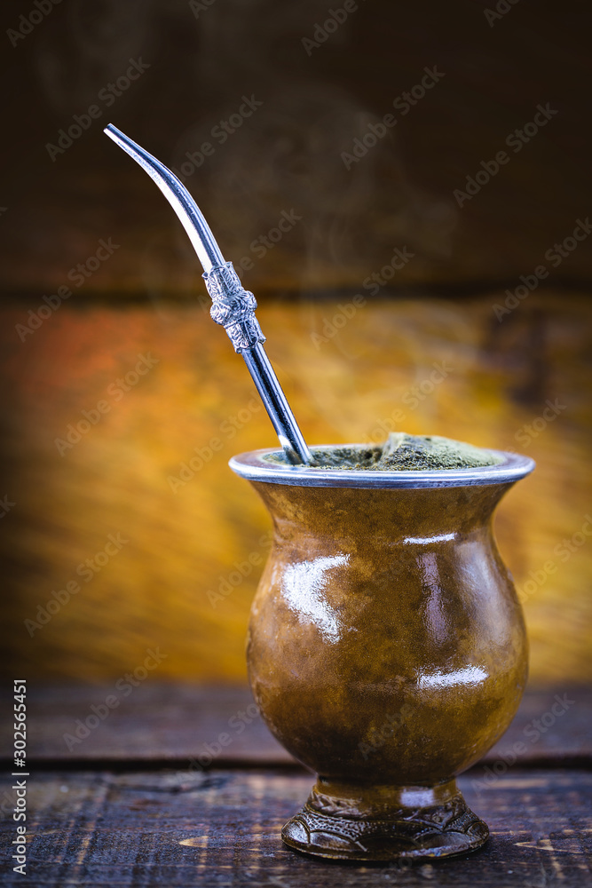 Foto de The mate, or mate, is a characteristic drink of Southern South ...