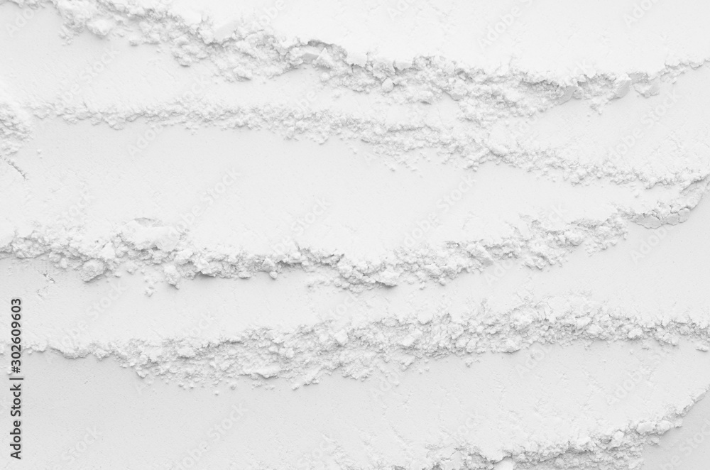 White abstract striped powder texture with horizontal waves. Stock ...