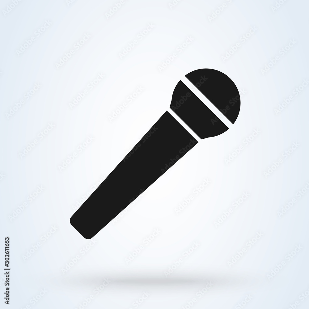 Simple Microphone Vector